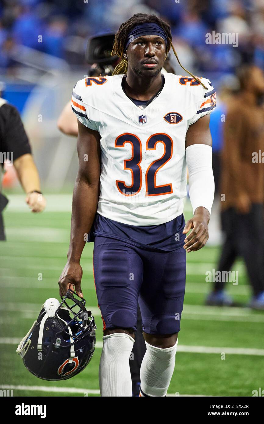 Chicago Bears cornerback Terell Smith (32) walks off the field against ...