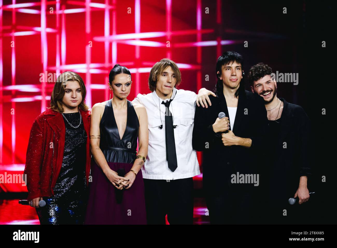 Milan, Italy. 10th Nov, 2023. Francesca Michielin, Gaetano De Caro, and ...