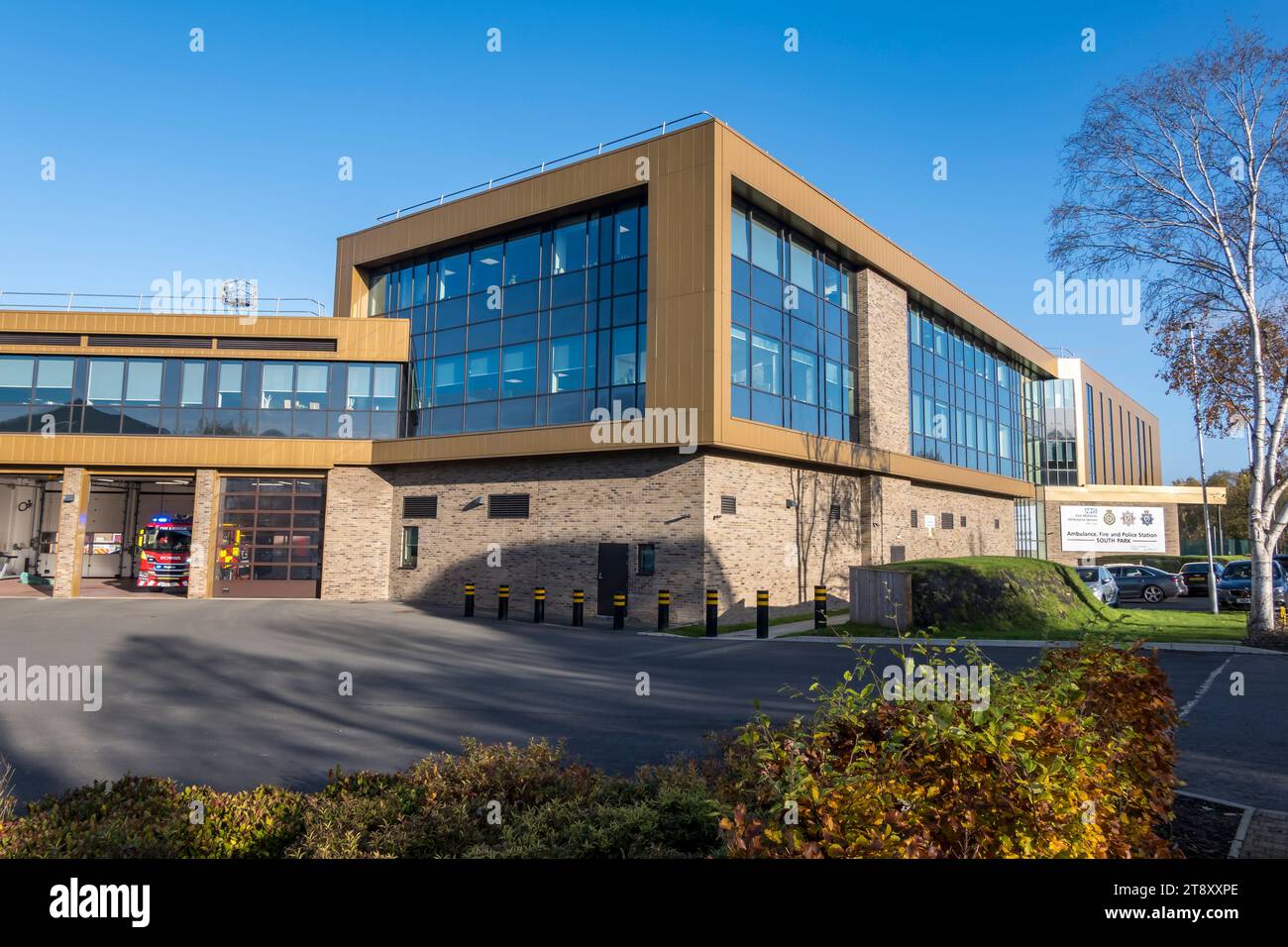 Ambulance, Fire and Police Station, South Park, South Park Avenue ...