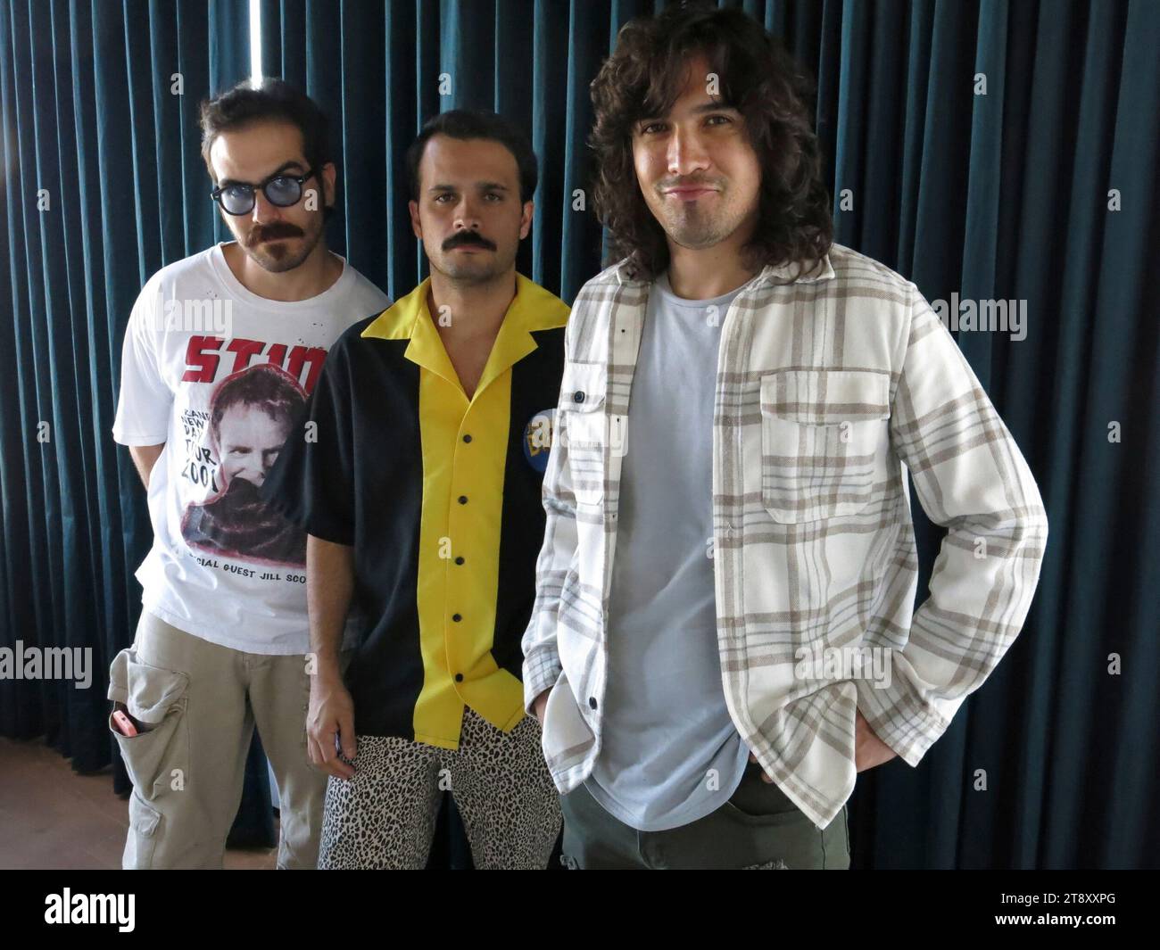 Members of the Mexican band Midnight Generation; Samuel Marquez, from ...