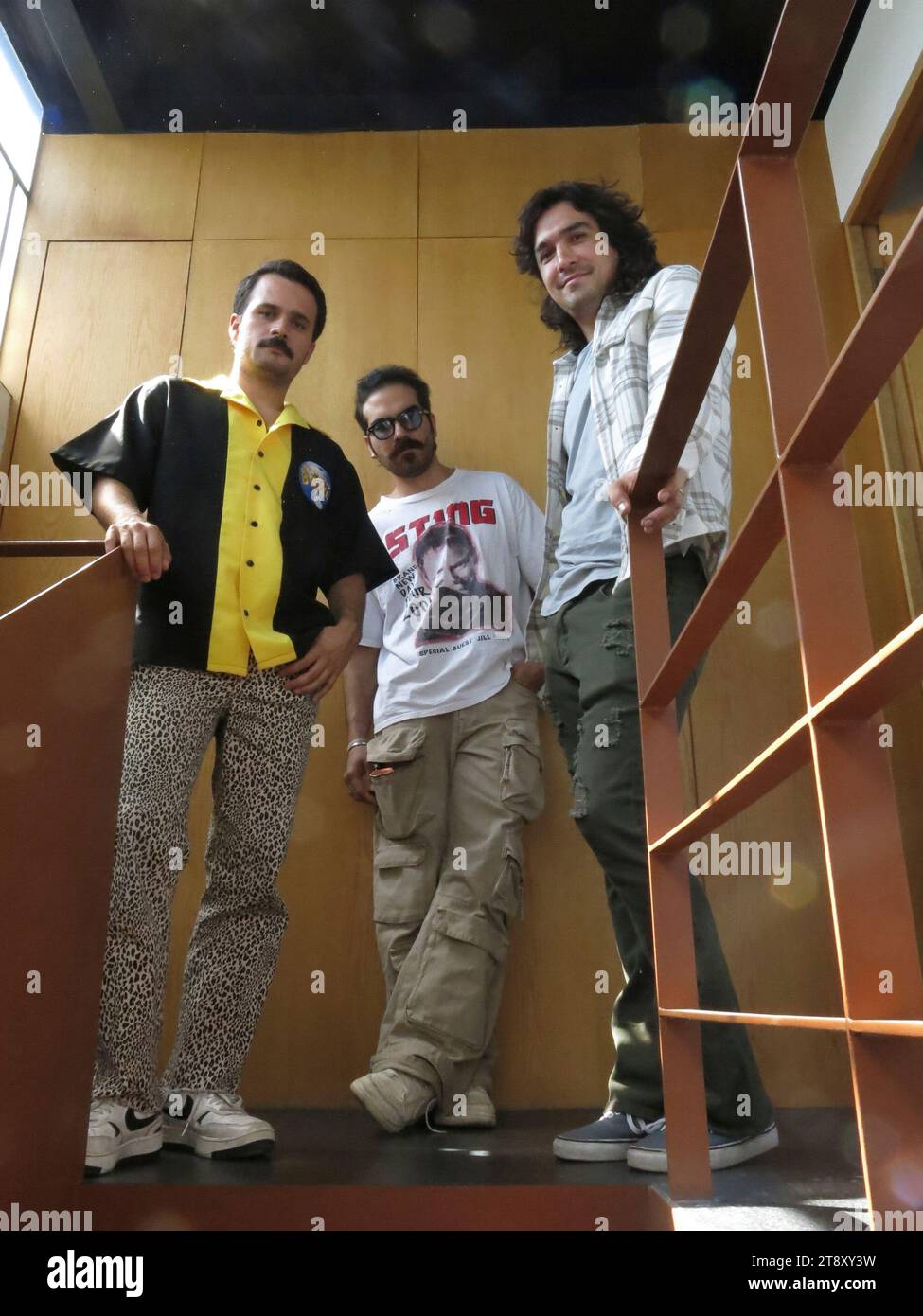 Members of the Mexican band Midnight Generation; Fernando Mares, from ...