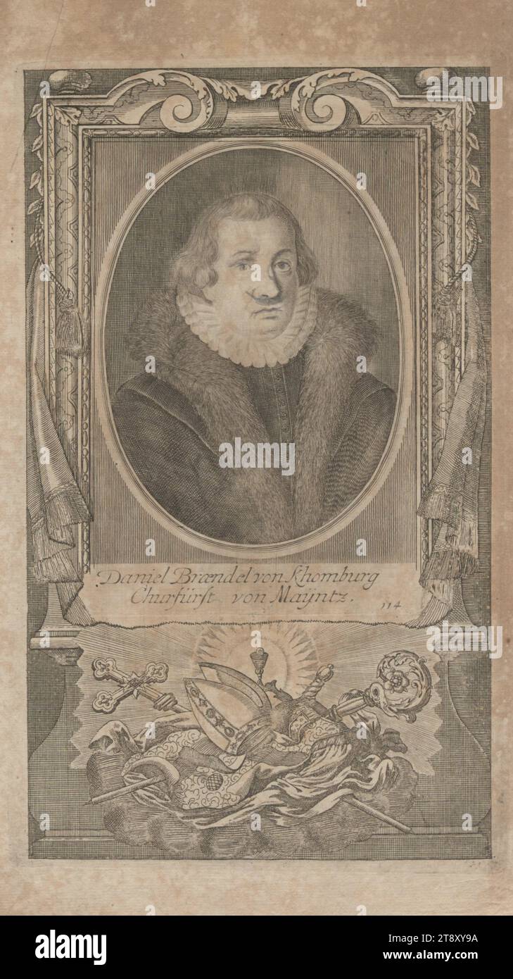 Daniel braendel von khomburg churfurst von mayntz hi-res stock ...