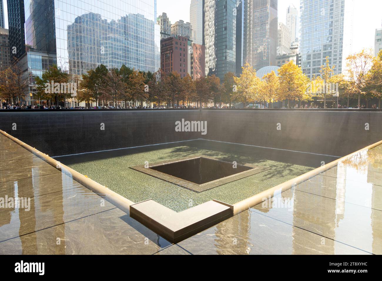 National September 11 Memorial Fountains & Museum 911, New York City ...