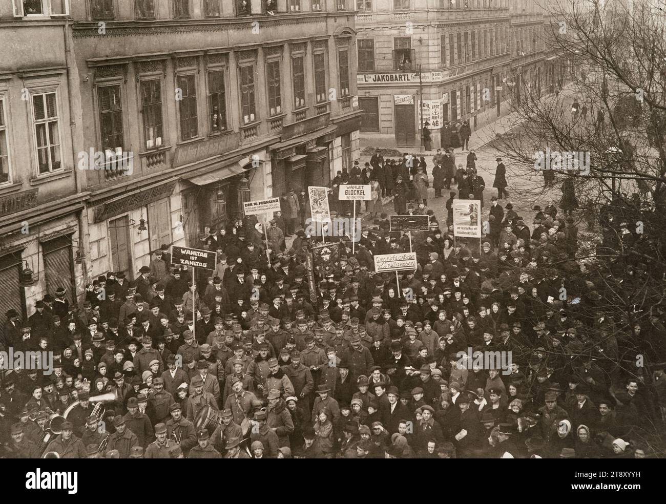 Modern election agitation hi-res stock photography and images - Alamy