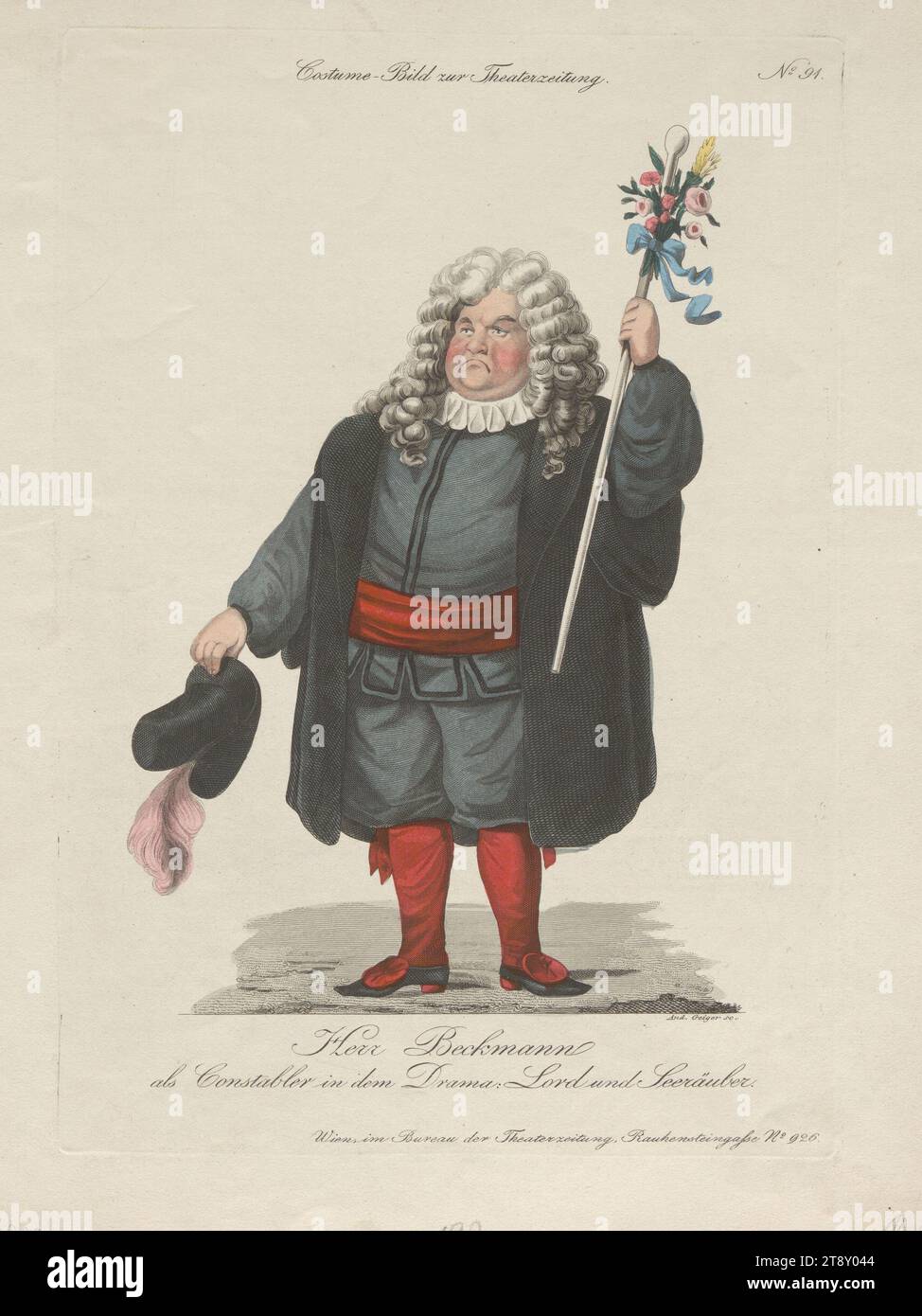 Friedrich Beckmann as Constabler in 'Lord und Seeräuber' (costume ...