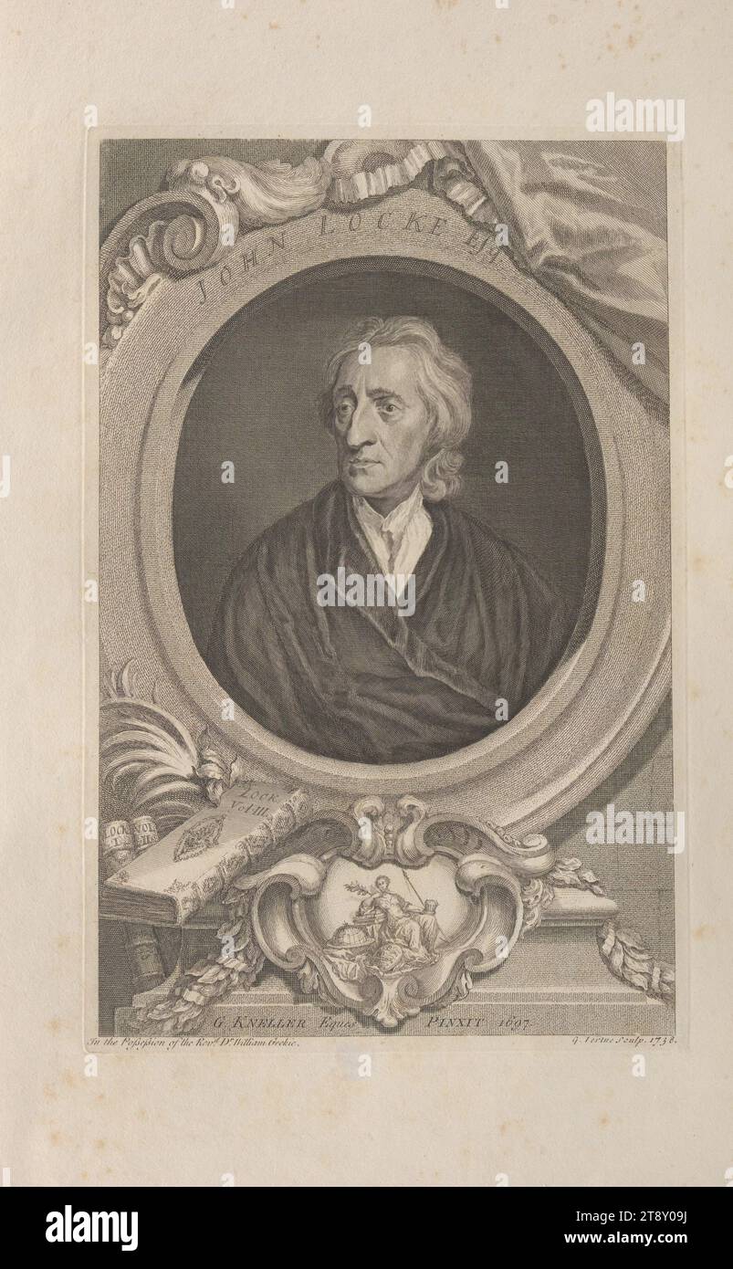 John locke copper engraving hi-res stock photography and images - Alamy