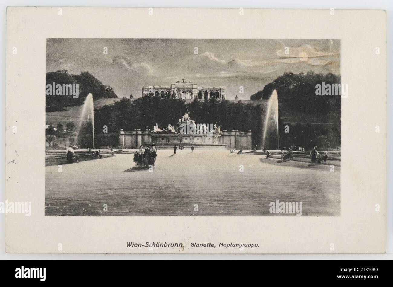 13th, Schönbrunn Palace Park - Neptune Fountain and Gloriette, picture ...