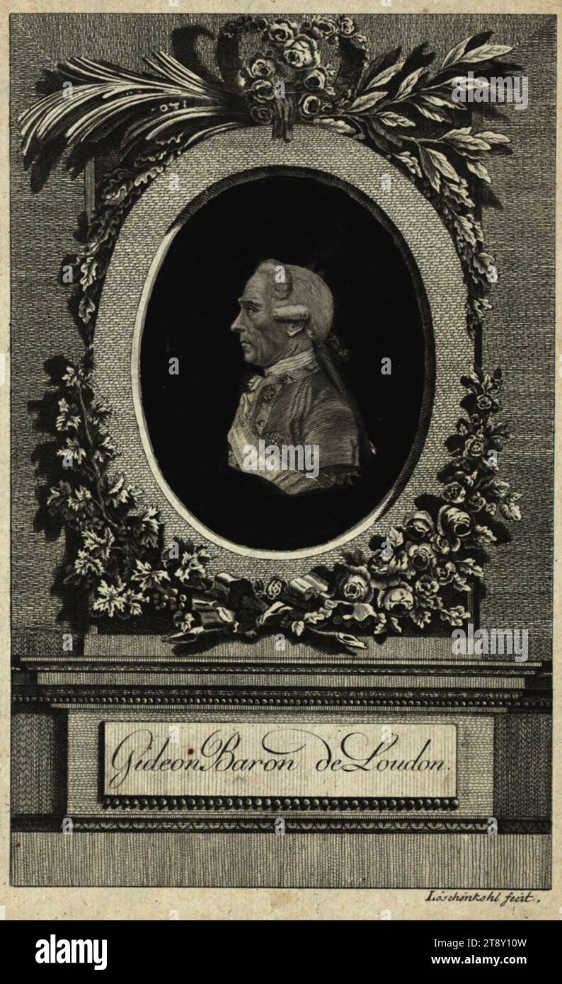 Ernst gideon baron de laudon hi-res stock photography and images - Alamy