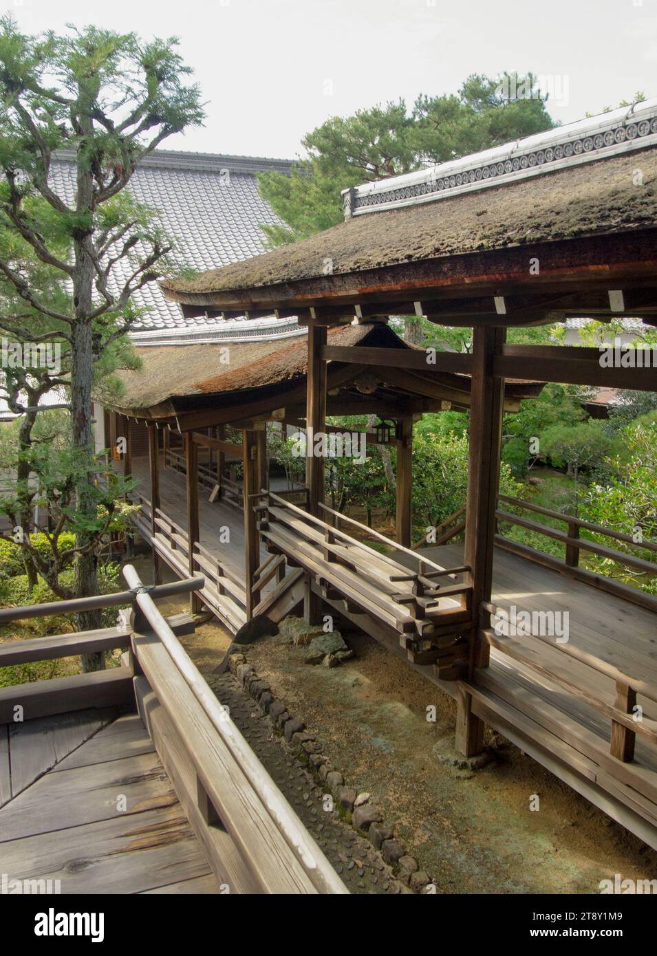 The famous World Heritage Buddhism and Zen temple, Ninnaji in Kyoto ...