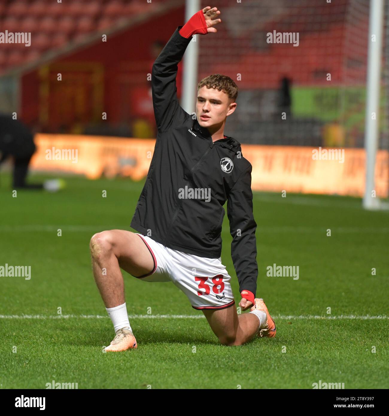 London, England. 21st Nov 2023. Harvey Kedwell of Charlton Athletic ...