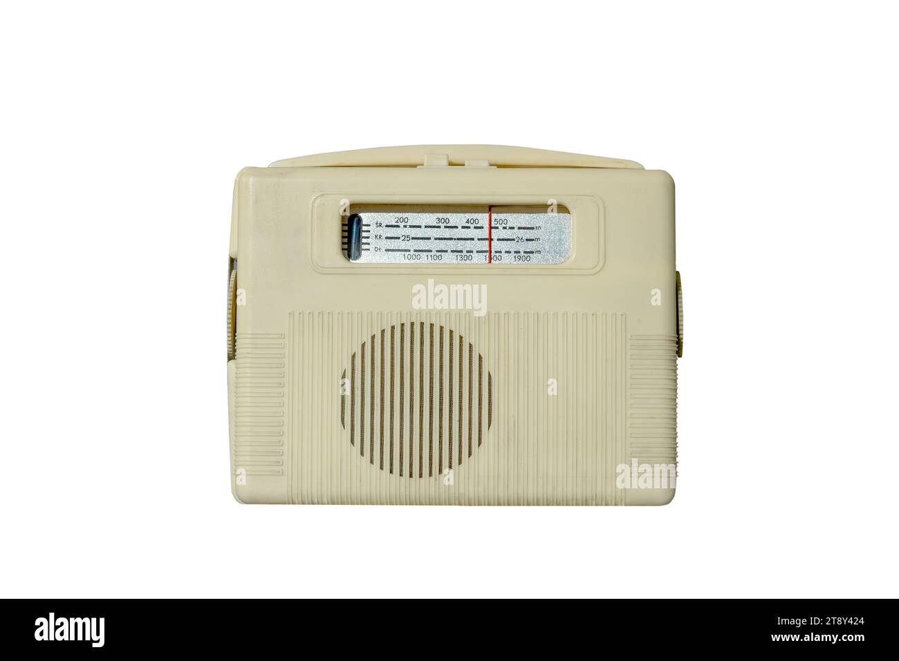 Red radio receiver on Cut Out Stock Images & Pictures - Alamy
