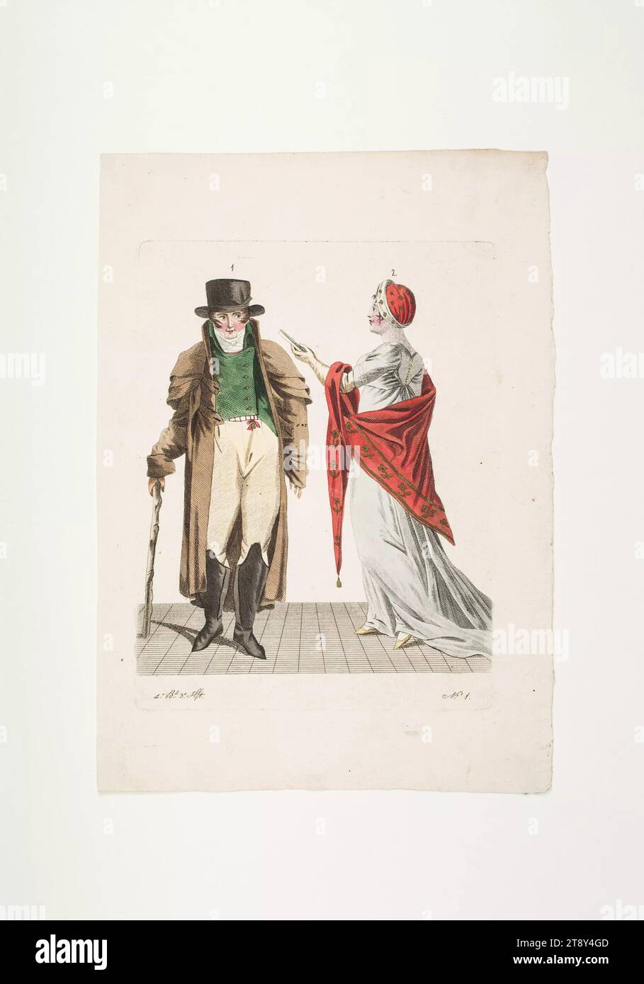 1802 mens clothing hi-res stock photography and images - Alamy