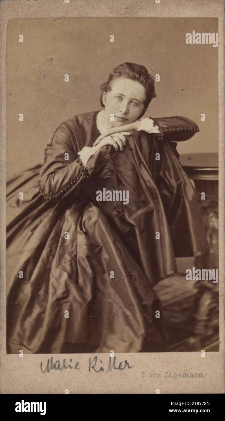 Maria Ritter, Carl (C.) von Jagemann (1819-1883), Photographer, Date ...