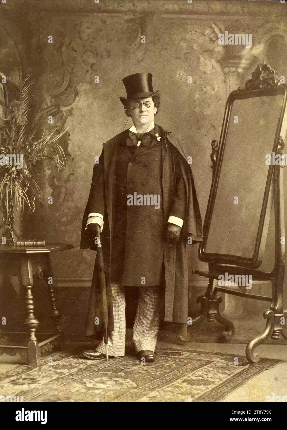 Hugo Thimig (1854-1944), as 'Talma', Otto Schmidt (1849-1920 ...