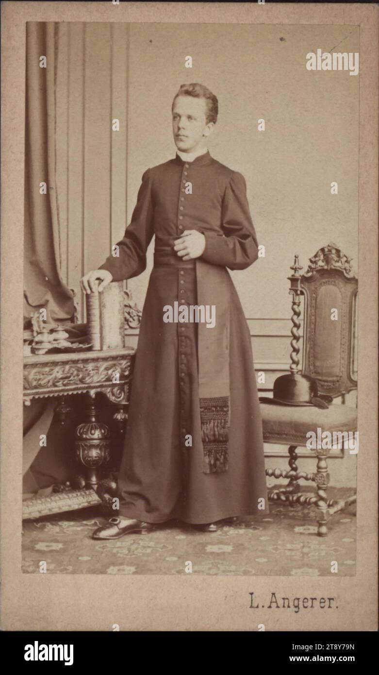 Potulicki, clergyman, Ludwig Angerer (1827-1879), Photographer, Date ...