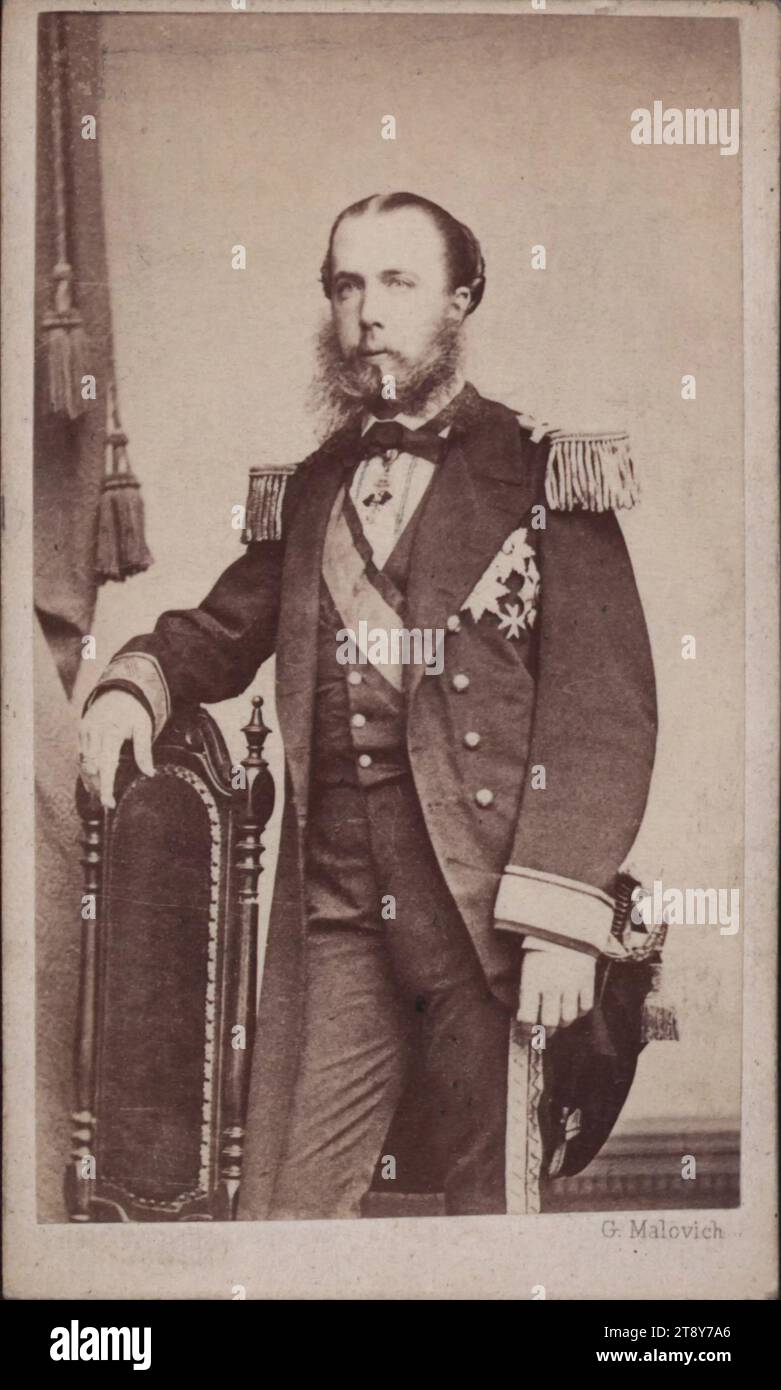 Archduke Ferdinand of Austria, as Maximilian I Emperor of Mexico (1832-1867), Giuseppe Malovich ...