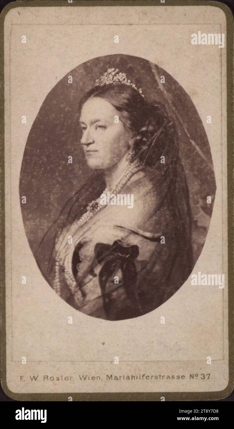 Wilhelmine Countess Vecsey (1819-?), F. W. Rösler, Photographer, Date ...
