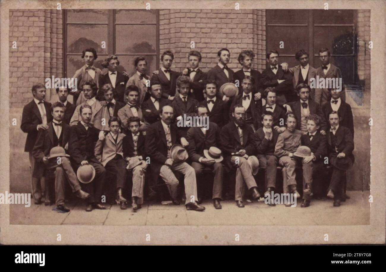 Pupils of the class 6b of the Academic Gymnasium, Unknown, Photographer ...