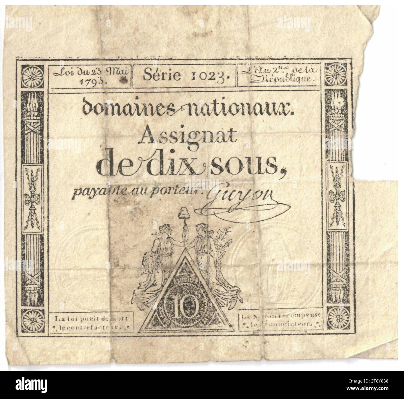 10 sous hi-res stock photography and images - Alamy