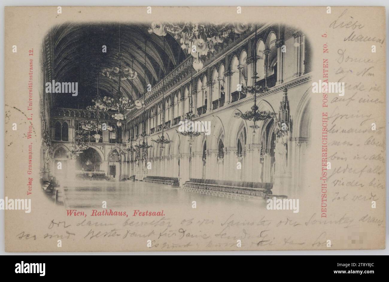 Vienna city hall ballroom hi-res stock photography and images - Alamy