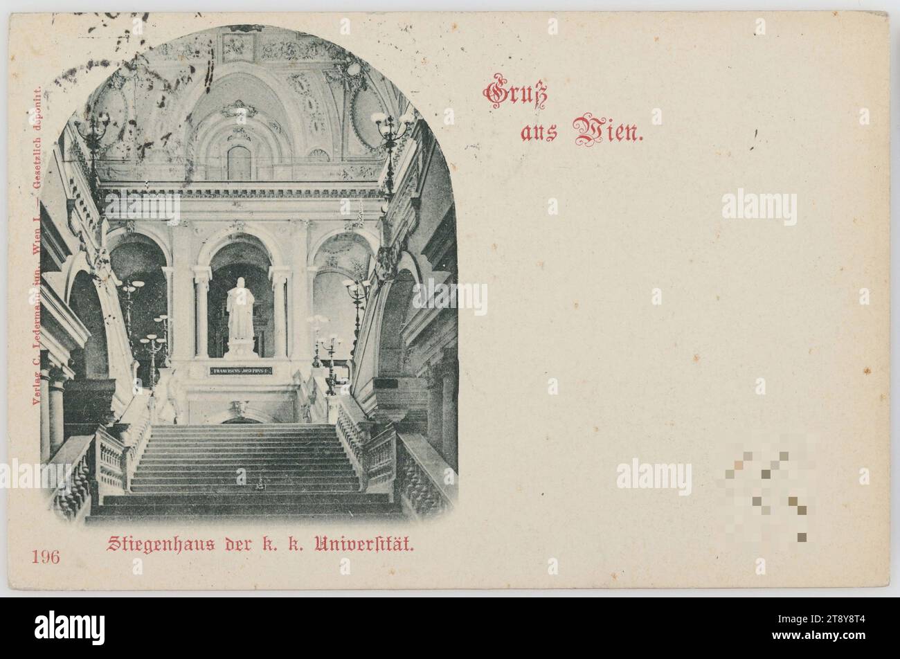 1, Universitätsring 1 - university - inside, staircase, picture ...