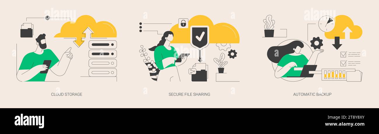 Database security abstract concept vector illustrations Stock Vector Image & Art - Alamy