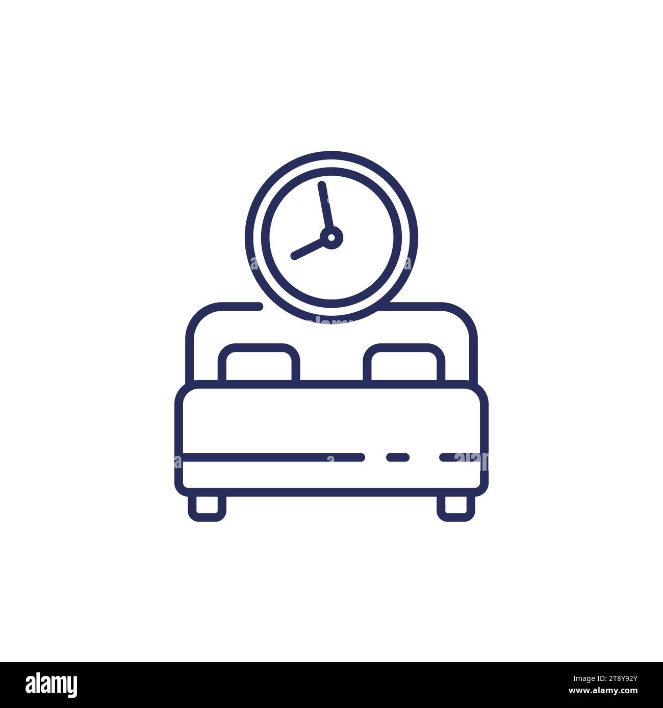 Bed night time Cut Out Stock Images & Pictures - Alamy