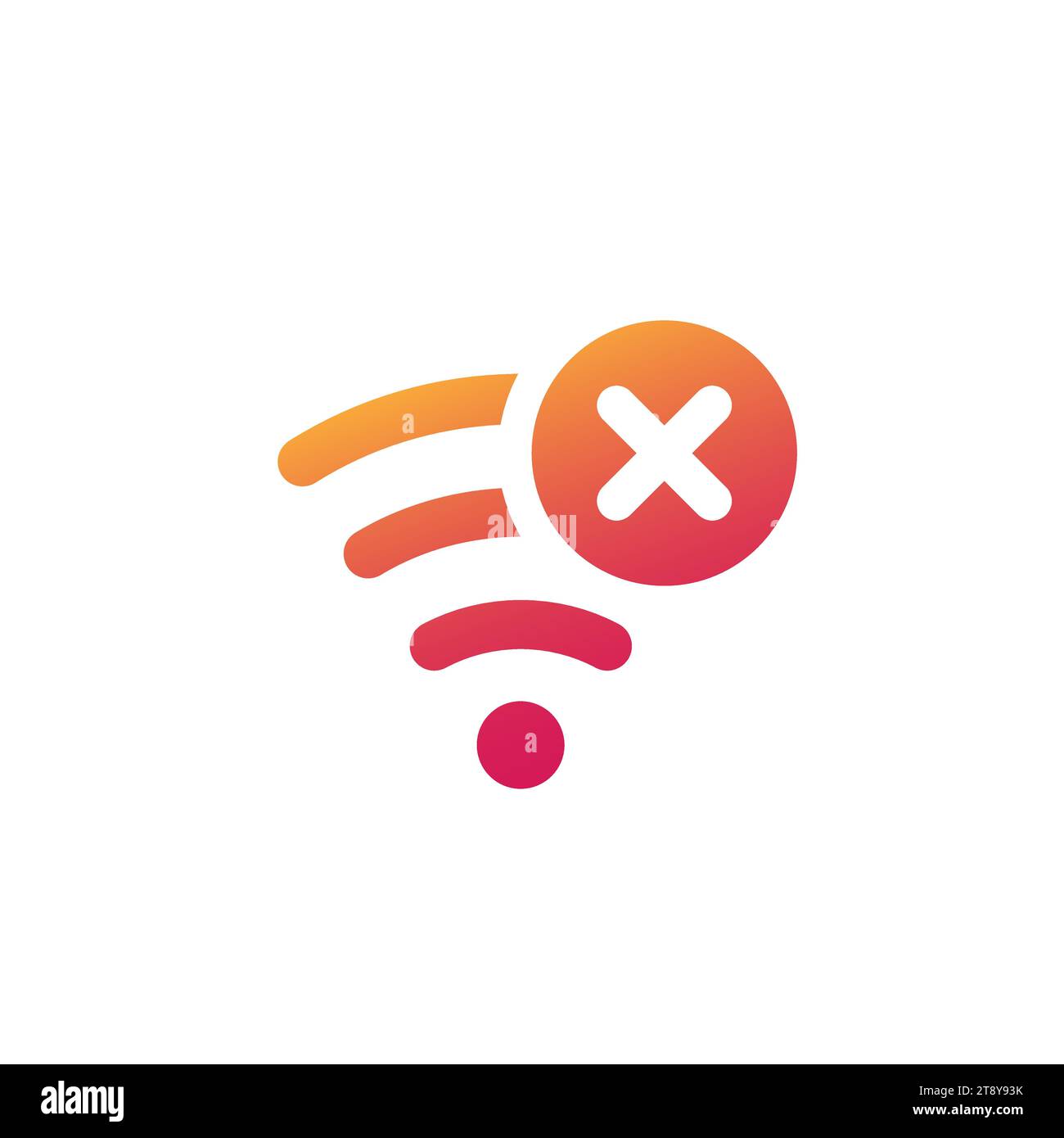 no wi-fi connection icon, vector Stock Vector Image & Art - Alamy