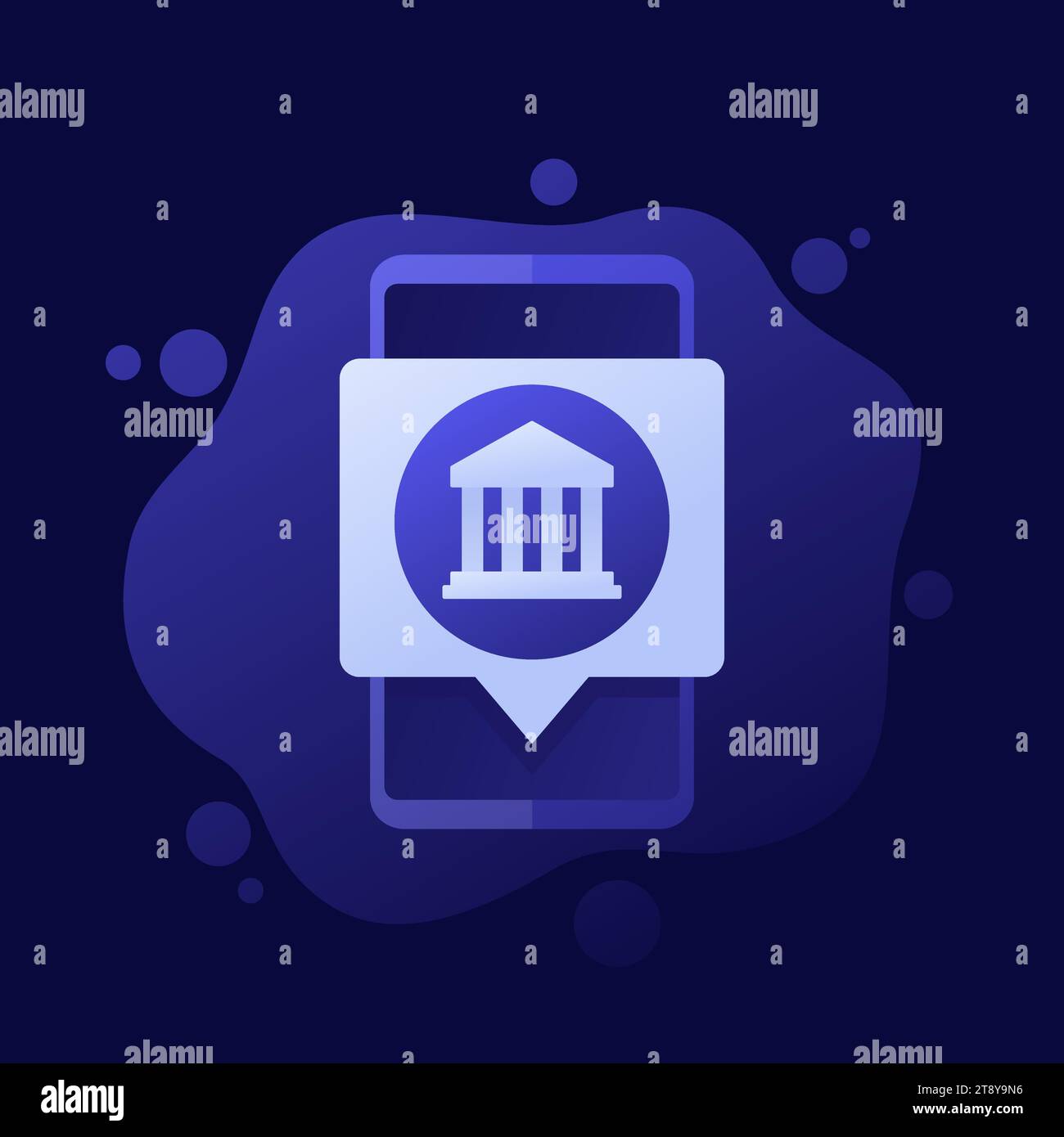 mobile banking icon, vector design Stock Vector Image & Art - Alamy