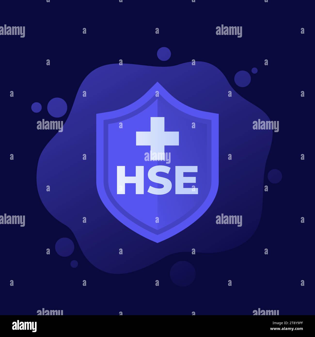 HSE icon, Health, Safety, Environment vector Stock Vector Image & Art ...