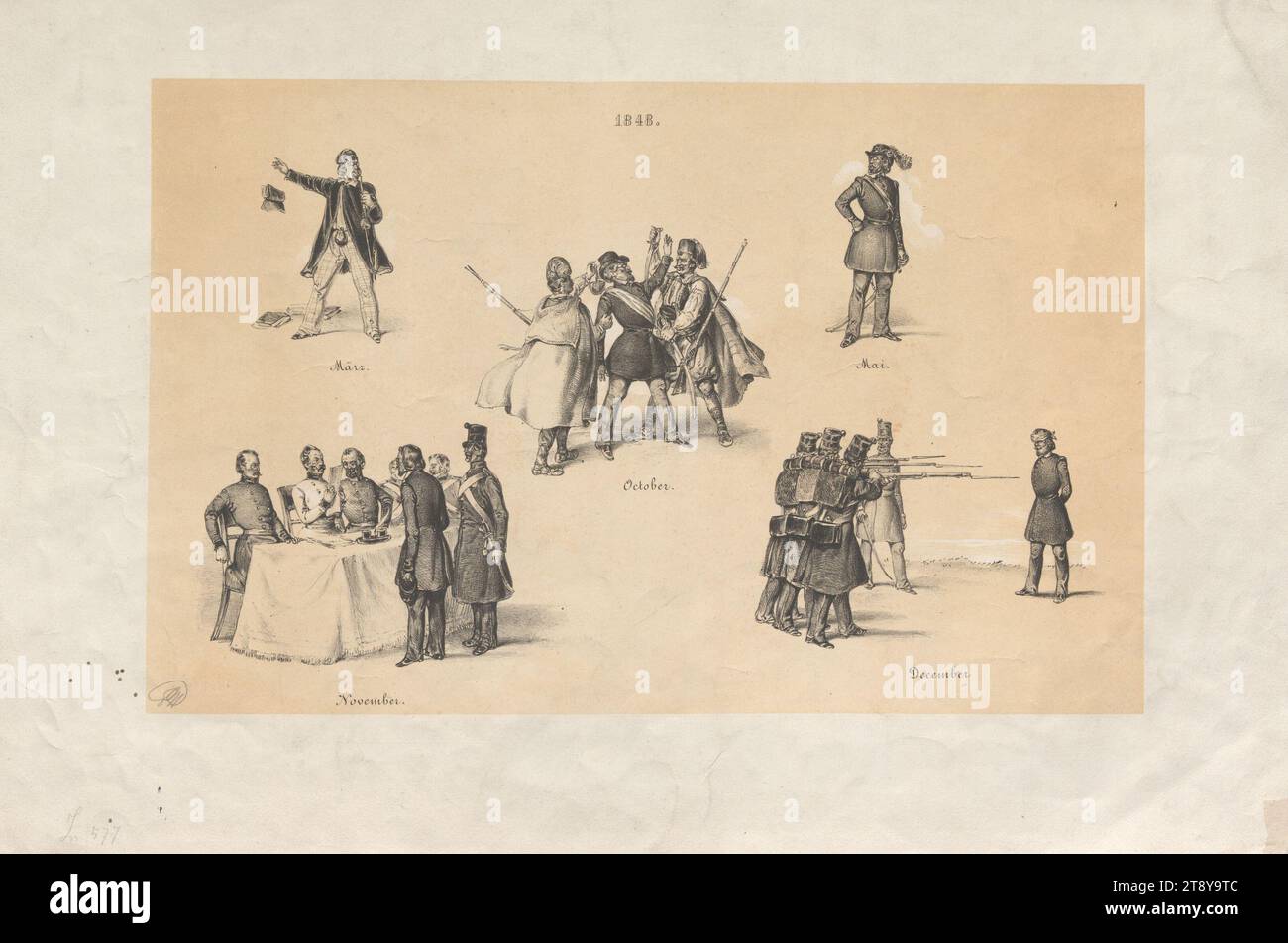 1848 revolution execution hi-res stock photography and images - Alamy