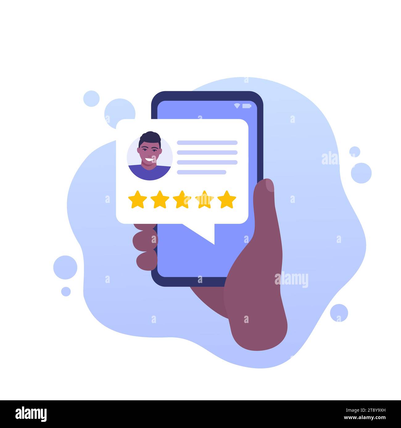 testimonials and feedback vector illustration Stock Vector Image & Art ...