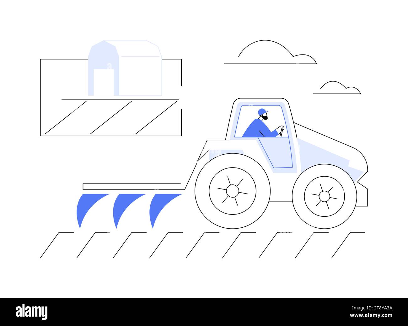 Preparation of soil abstract concept vector illustration Stock Vector ...