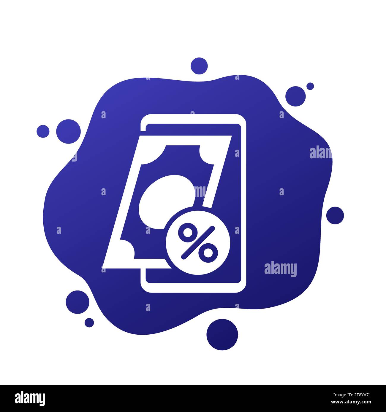 Online phone loan icon Cut Out Stock Images & Pictures - Alamy