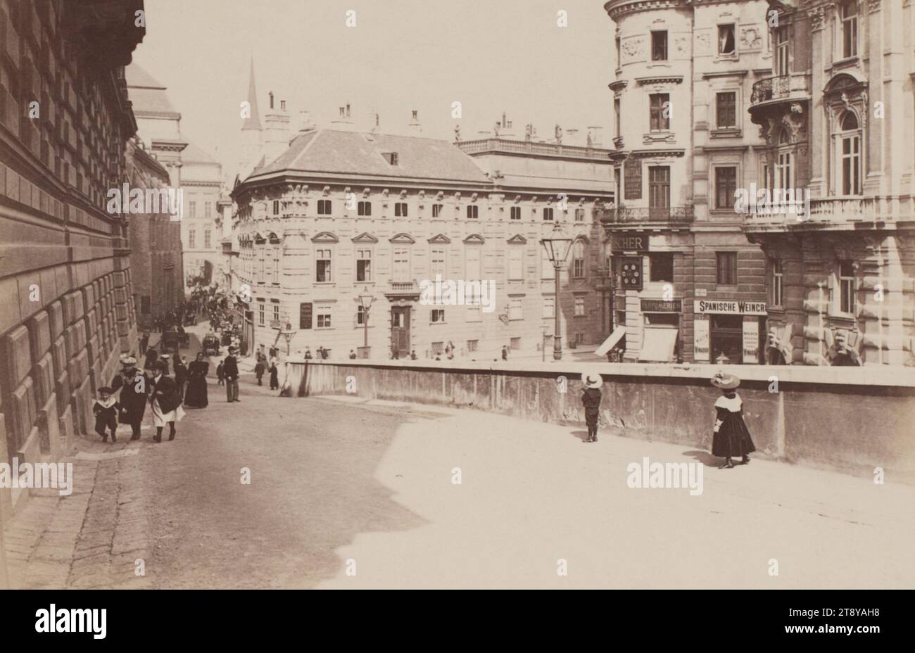 1st, Augustinerstraße - general, Friedrich Strauß, photographer, 1896 ...