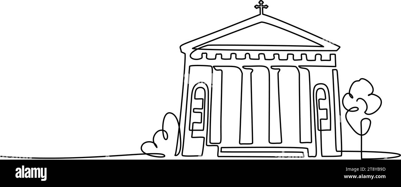 Construction continuous line art hi-res stock photography and images ...