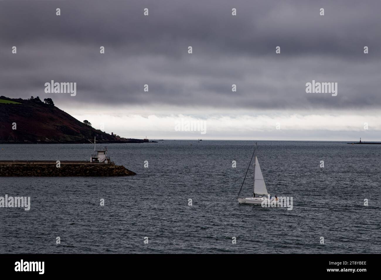Breakwater sail sailing hi-res stock photography and images - Alamy