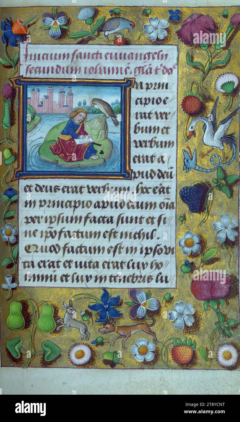 Prayer Book (Use of Rome), St. John Evangelist on Patmos, This late ...