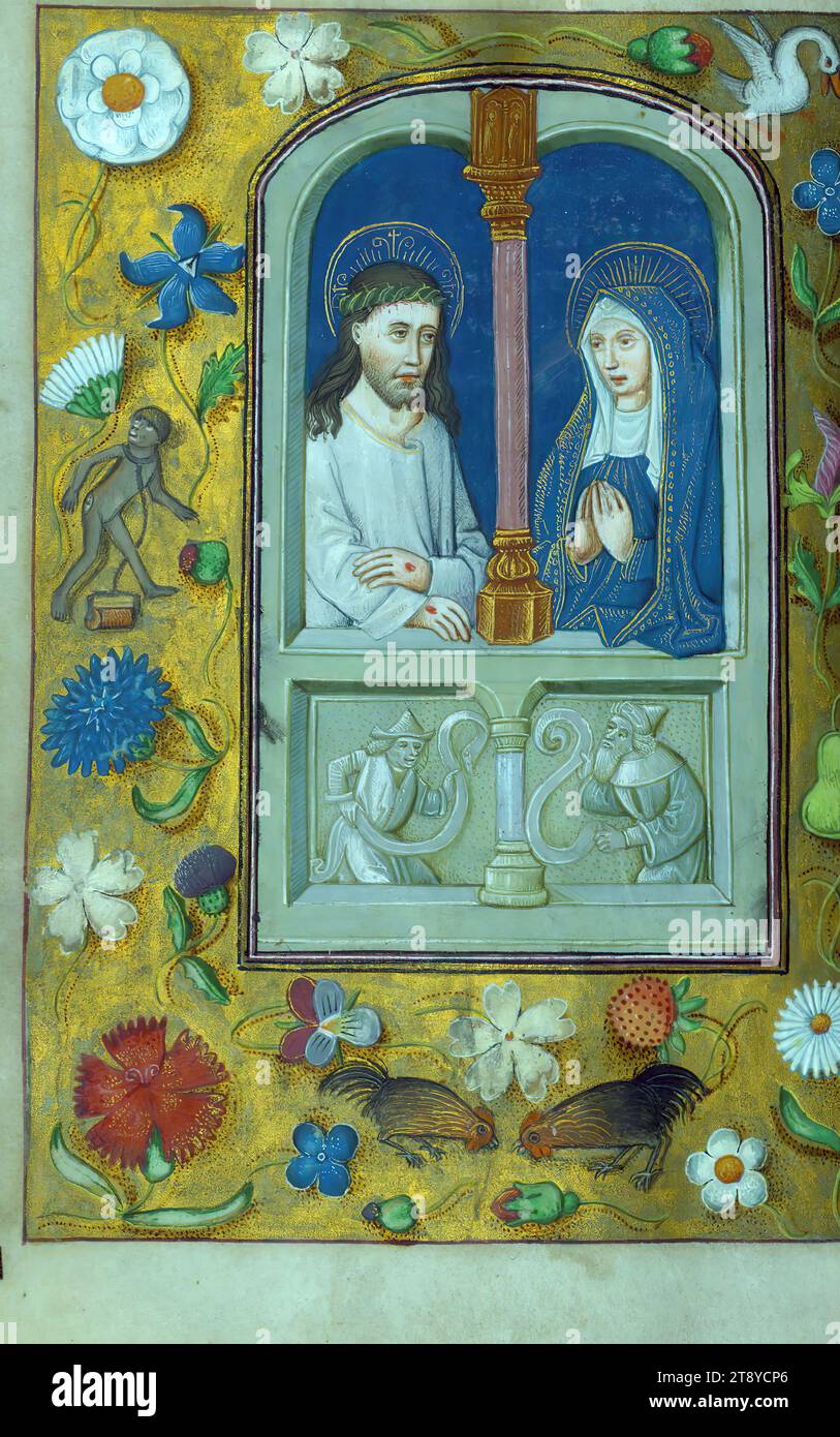 Prayer Book (Use of Rome), Resurrected Christ and Virgin, This late ...