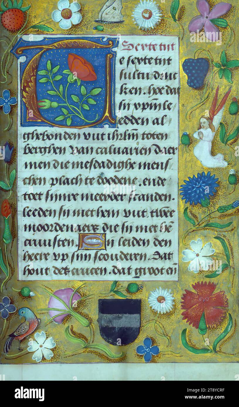 Prayer Book (Use of Rome), Initial, This late fifteenth-century prayer ...