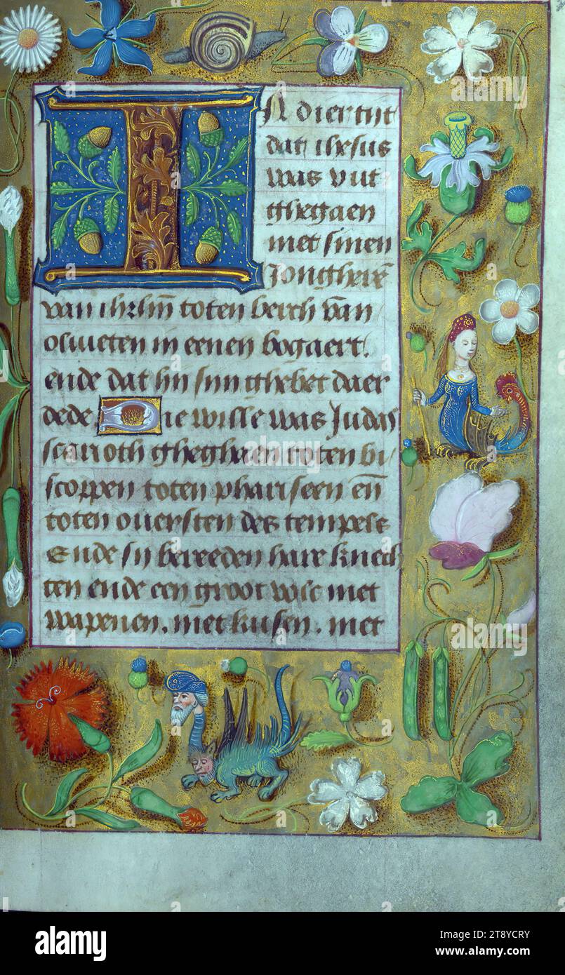 Prayer Book (Use of Rome), Initial, This late fifteenth-century prayer ...