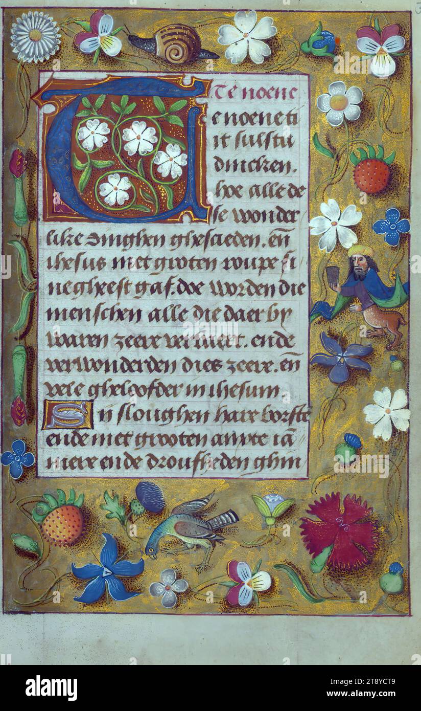 Prayer Book (Use of Rome), Initial, This late fifteenth-century prayer ...