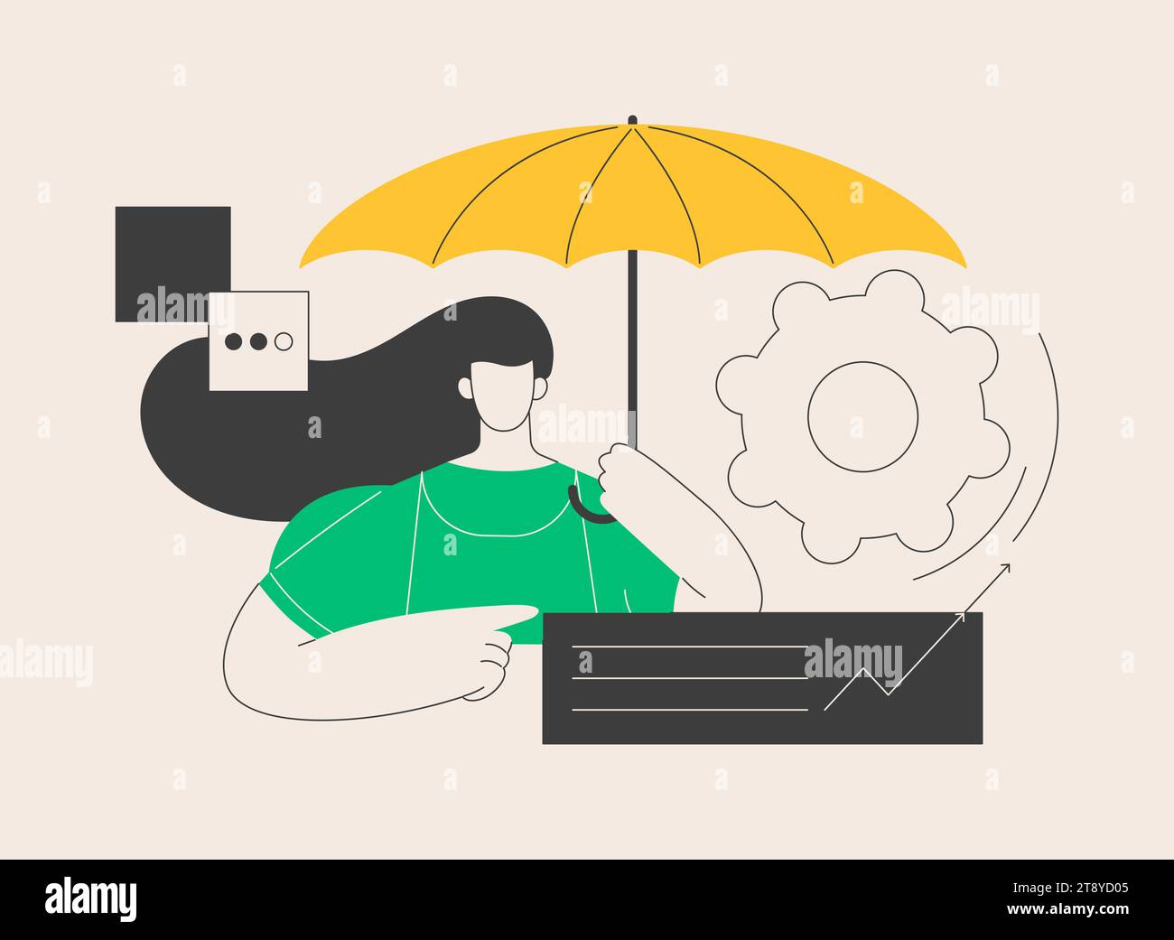 Risk management abstract concept vector illustration Stock Vector Image ...