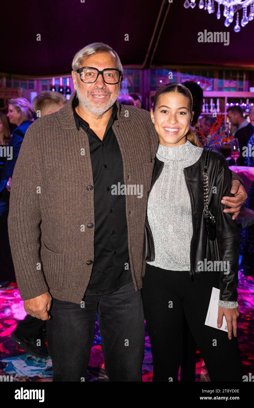 Munich, Germany. 21st Nov, 2023. Jimmy Hartwig, former footballer, and ...