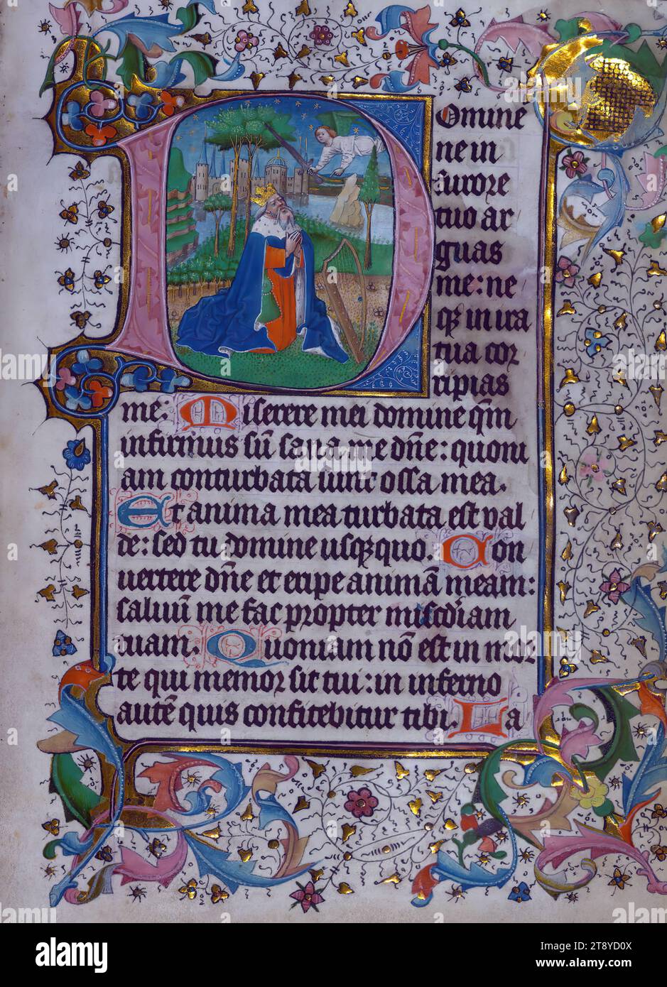 Book of Hours, Use of Augustinian Canons of Windesheim Chapter, Initial ...