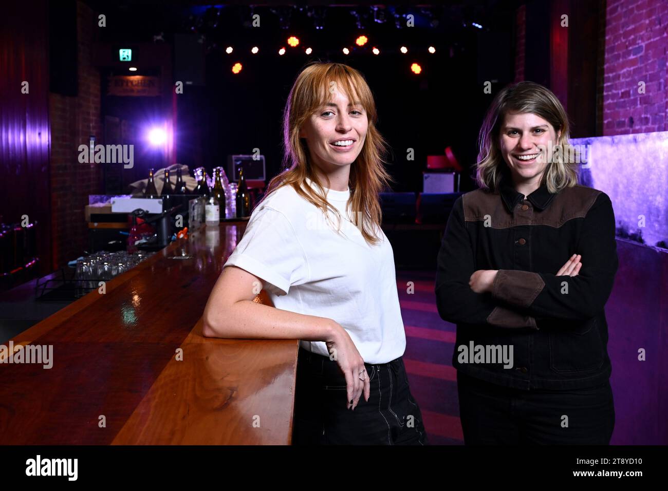 Melbourne, Australia. 20th Nov, 2023. Sophie Payten (left) and Alex ...