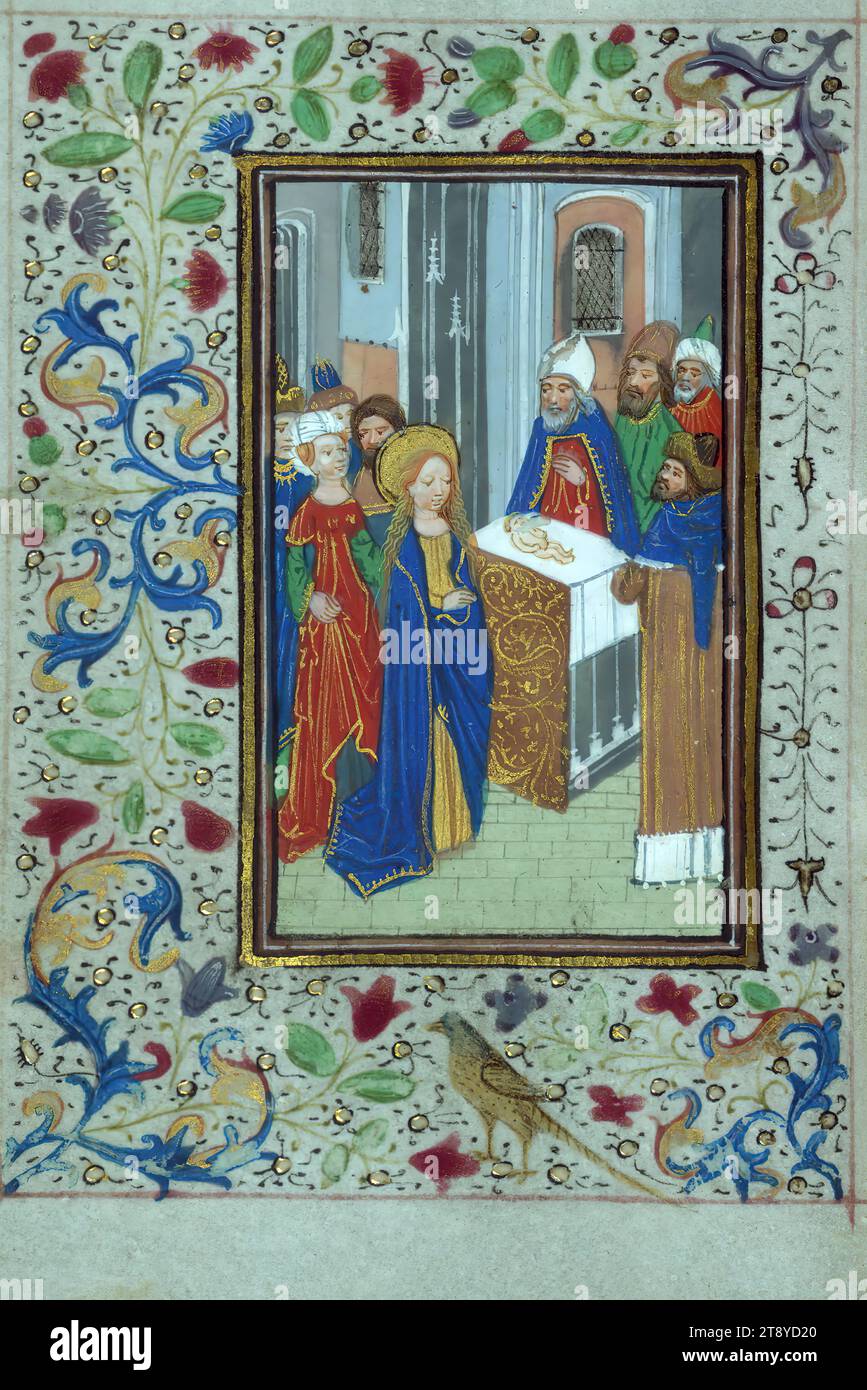 Book of Hours (Use of Rome), Presentation in the temple, This pocket ...