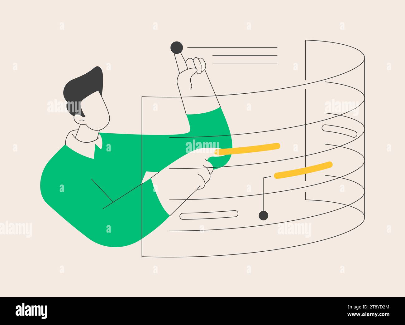 Project management abstract concept vector illustration Stock Vector ...