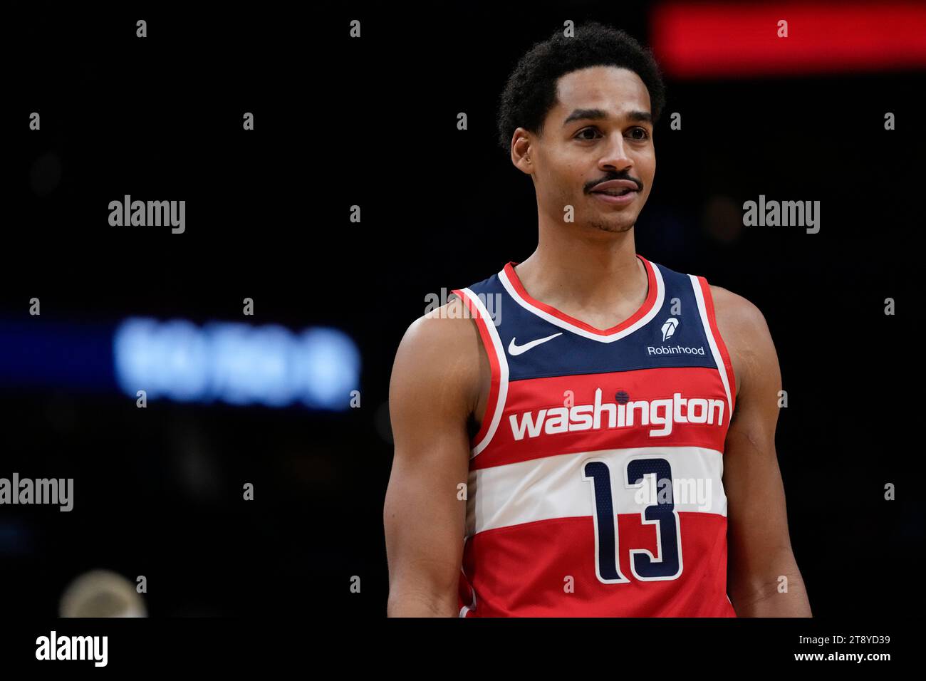 Washington Wizards guard Jordan Poole (13) in action during the first ...
