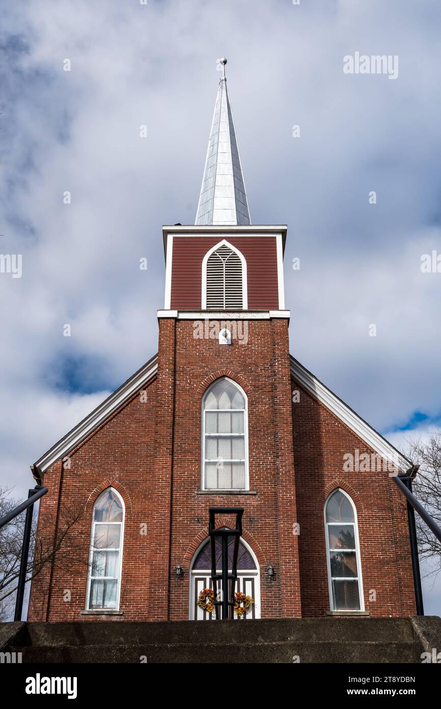The Hessel Valley Lutheran Church, established in 1854 in Chandlers ...